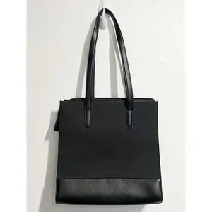 Tumi | Bags | Tumi Bag Purse Nylon Ballistic Tote Leather Work Black ...